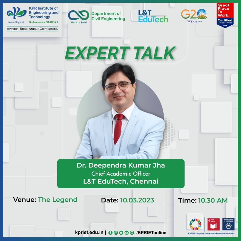 Deependra Kumar Jha on LinkedIn: #lnt #lntedutech #engineering #event # ... Deependra Kumar Jha on LinkedIn: #lnt #lntedutech #engineering #event # ...