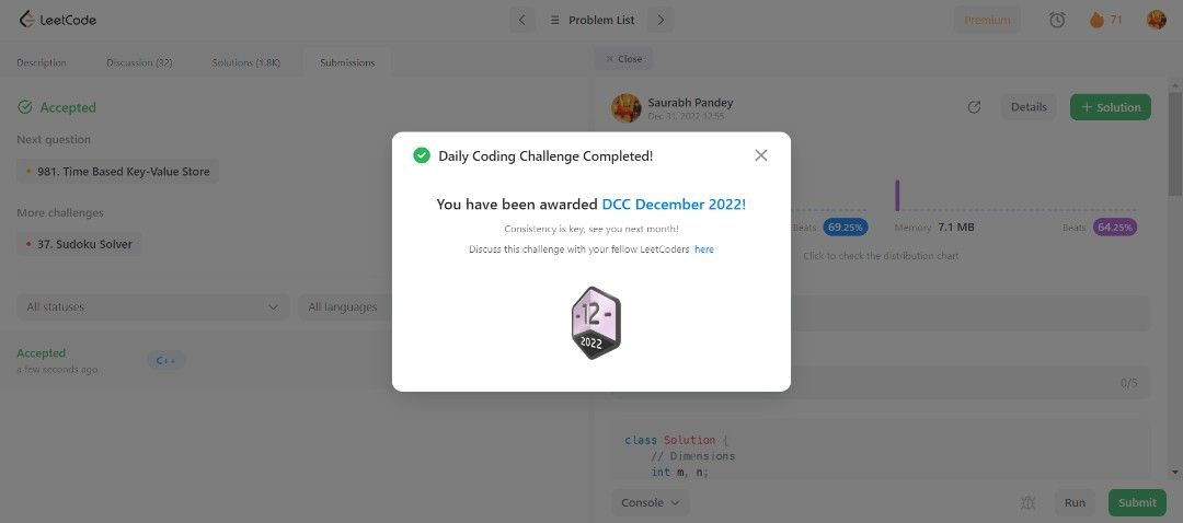 Saurabh Pandey on LinkedIn: #problemsolving #leetcode #codedaily #daily ... Saurabh Pandey on LinkedIn: #problemsolving #leetcode #codedaily #daily ...