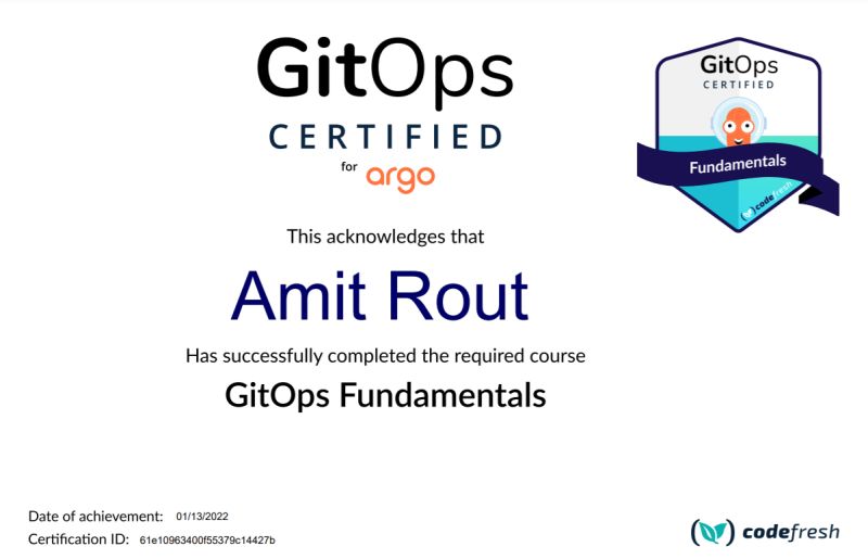 Amit Kumar Rout on LinkedIn: #devops #sre #gitops #argocd #cicd # ... Amit Kumar Rout on LinkedIn: #devops #sre #gitops #argocd #cicd # ...