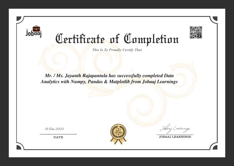 Jayanth Rajapantula on LinkedIn: #dataanalytics #numpy #pandas # ... Jayanth Rajapantula on LinkedIn: #dataanalytics #numpy #pandas # ...