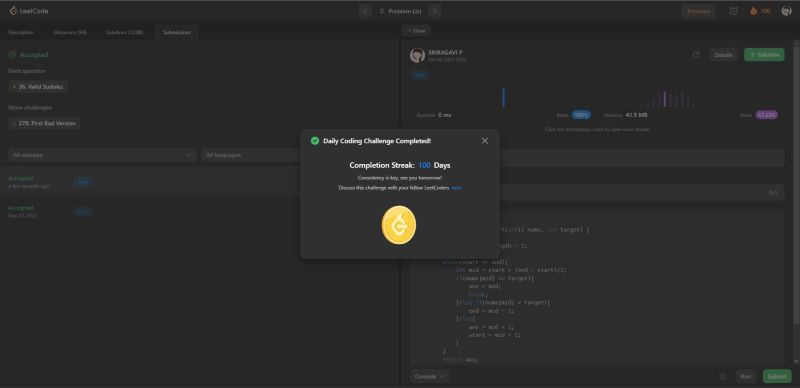 Sriragavi P on LinkedIn: #connections #leetcode #codingisfun # ... Sriragavi P on LinkedIn: #connections #leetcode #codingisfun # ...