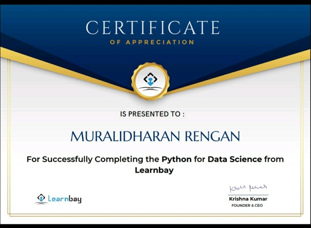 Muralidharan Rengan on LinkedIn: #seaborn #matplotlib #numpy #pandas # ... Muralidharan Rengan on LinkedIn: #seaborn #matplotlib #numpy #pandas # ...