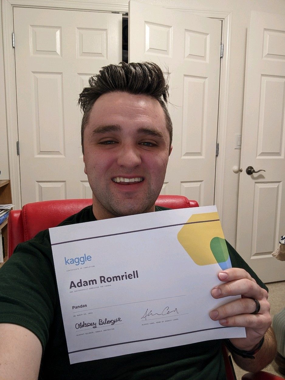 Adam Romriell on LinkedIn: #datascience #learning #pandas #training Adam Romriell on LinkedIn: #datascience #learning #pandas #training
