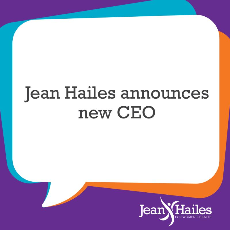 Jean Hailes for Women's Health on LinkedIn: Jean Hailes announces new ... Jean Hailes for Women's Health on LinkedIn: Jean Hailes announces new ...
