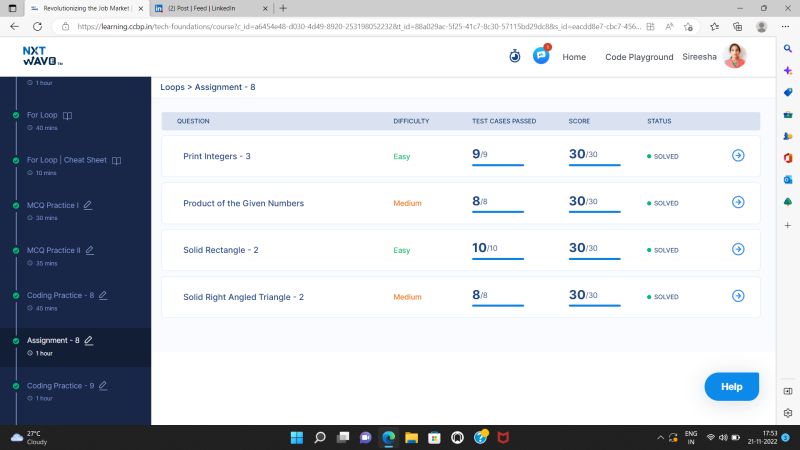Sireesha Rokkam on LinkedIn: #day35 #coding #pythonprogramming ... Sireesha Rokkam on LinkedIn: #day35 #coding #pythonprogramming ...
