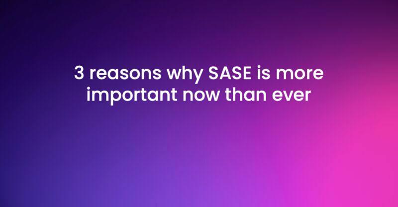 SASE Guide for Business on LinkedIn: #cloud #security #network # ... SASE Guide for Business on LinkedIn: #cloud #security #network # ...