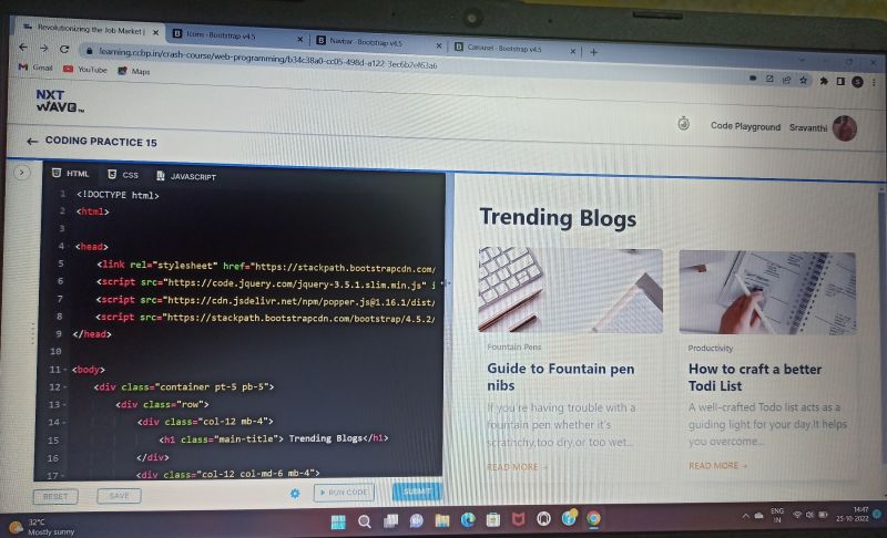 Sravanthi Tandyala on LinkedIn: #day9 #30daysofcodechallenge #coding # ... Sravanthi Tandyala on LinkedIn: #day9 #30daysofcodechallenge #coding # ...