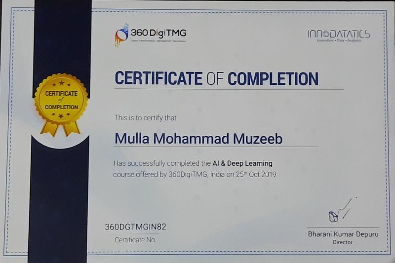 Mulla Mohammad Muzeeb posted on LinkedIn Mulla Mohammad Muzeeb posted on LinkedIn