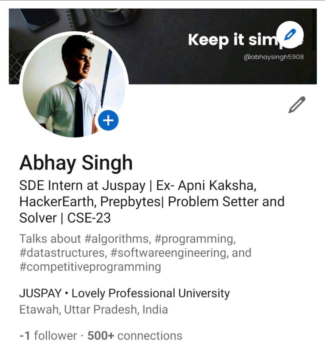 Abhay Singh on LinkedIn: #connections #programming #coding # ... Abhay Singh on LinkedIn: #connections #programming #coding # ...
