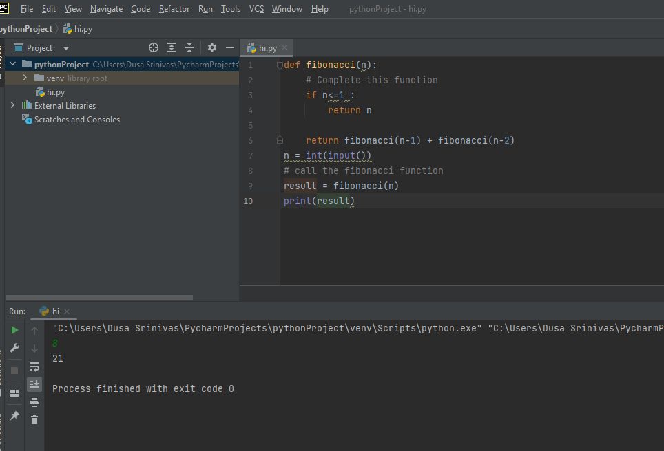 Srinivas Dusa on LinkedIn: #pythonprogramming #python #pythoncoding # ... Srinivas Dusa on LinkedIn: #pythonprogramming #python #pythoncoding # ...