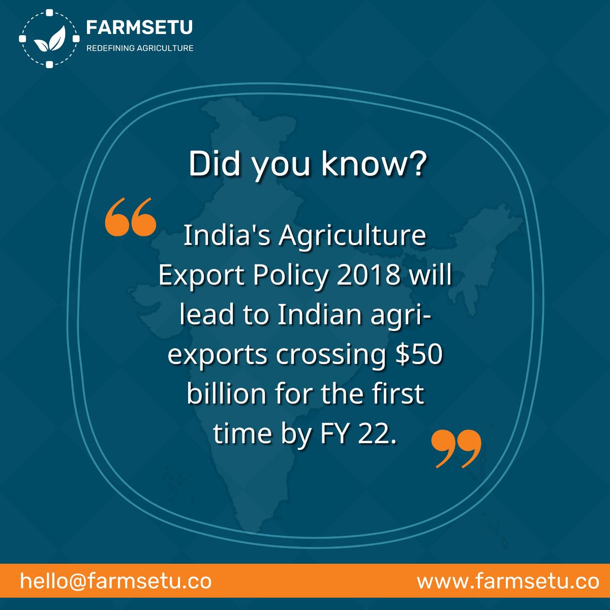 Bhushan Nikam on LinkedIn: #agfact Bhushan Nikam on LinkedIn: #agfact