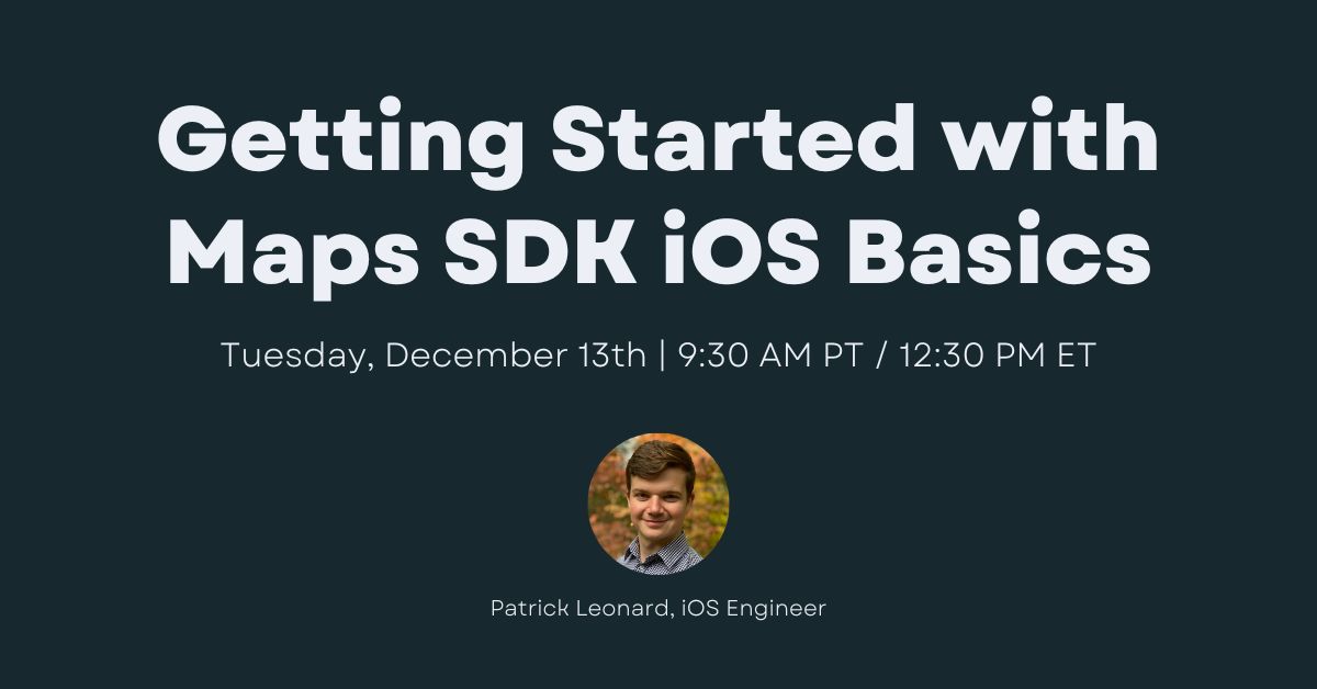 Mapbox on LinkedIn: Getting Started with Maps SDK iOS Basics Mapbox on LinkedIn: Getting Started with Maps SDK iOS Basics