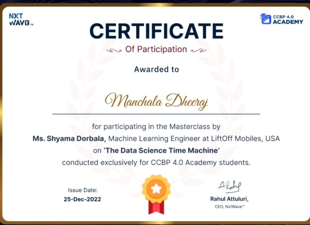 Manchala Dheeraj(He/Him) posted on LinkedIn Manchala Dheeraj(He/Him) posted on LinkedIn