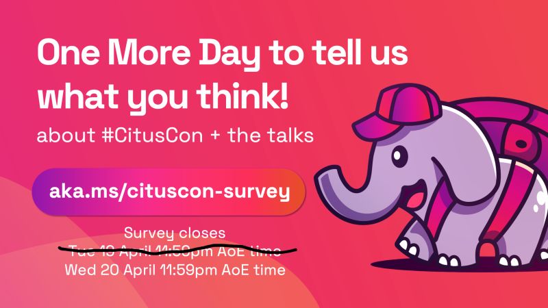 Azure Database for PostgreSQL on LinkedIn: #cituscon #postgresql # ... Azure Database for PostgreSQL on LinkedIn: #cituscon #postgresql # ...