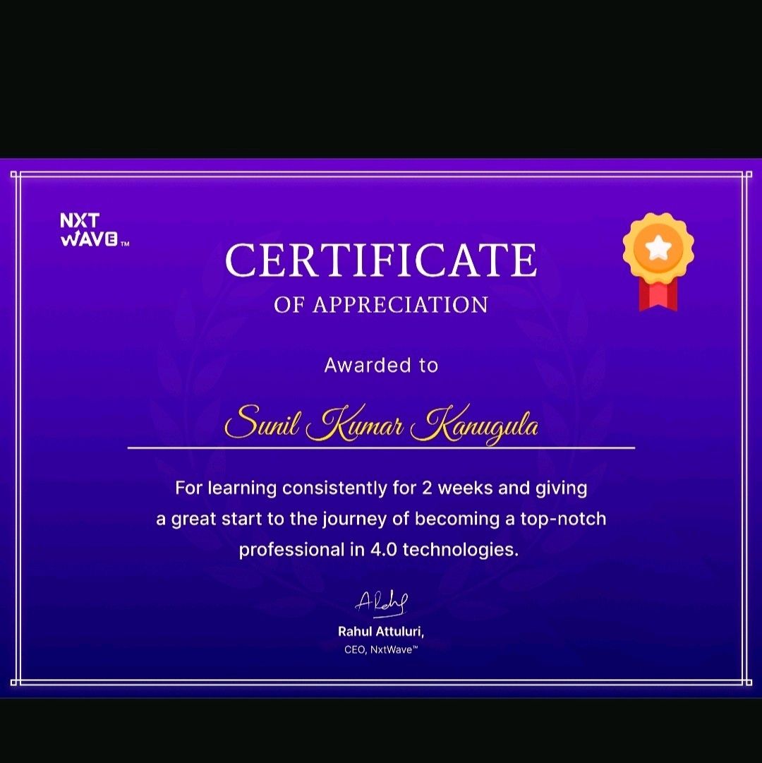 sunil kumar kanugula on LinkedIn: #coding #learning #technology sunil kumar kanugula on LinkedIn: #coding #learning #technology