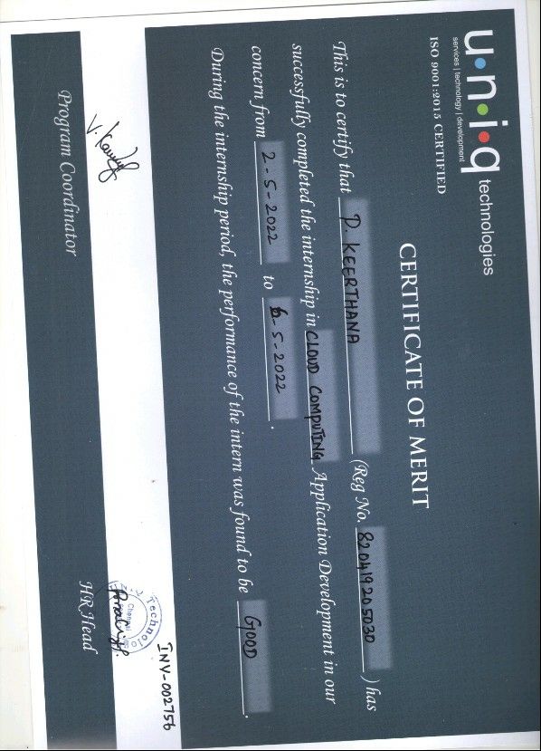 P Keerthana posted on LinkedIn P Keerthana posted on LinkedIn