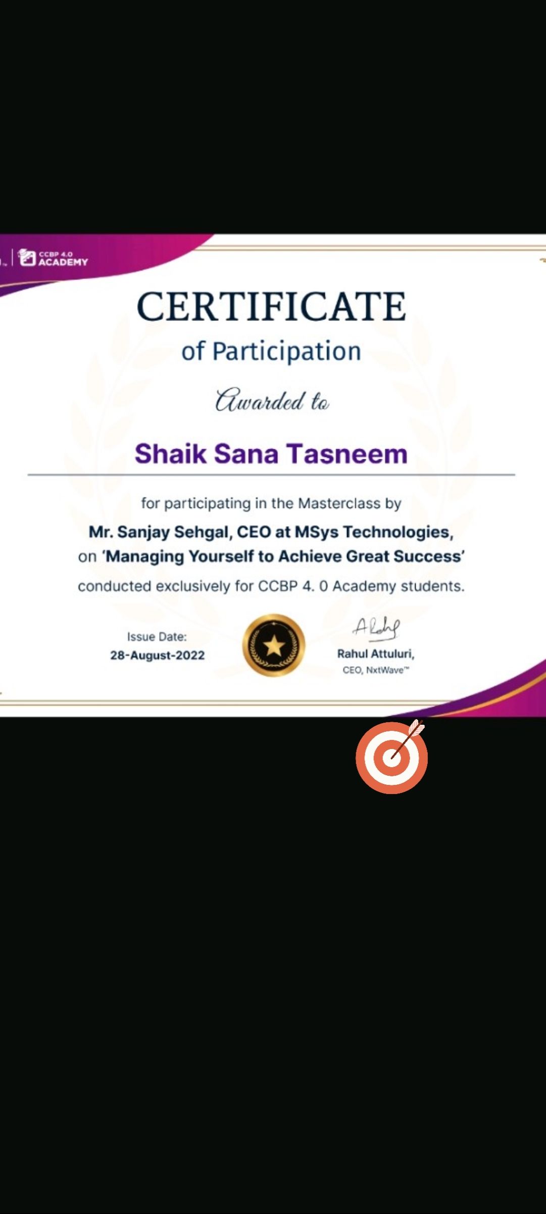 Sana Tasneem Shaik on LinkedIn: #sanjaysehgal #technologies #ccbp # ... Sana Tasneem Shaik on LinkedIn: #sanjaysehgal #technologies #ccbp # ...