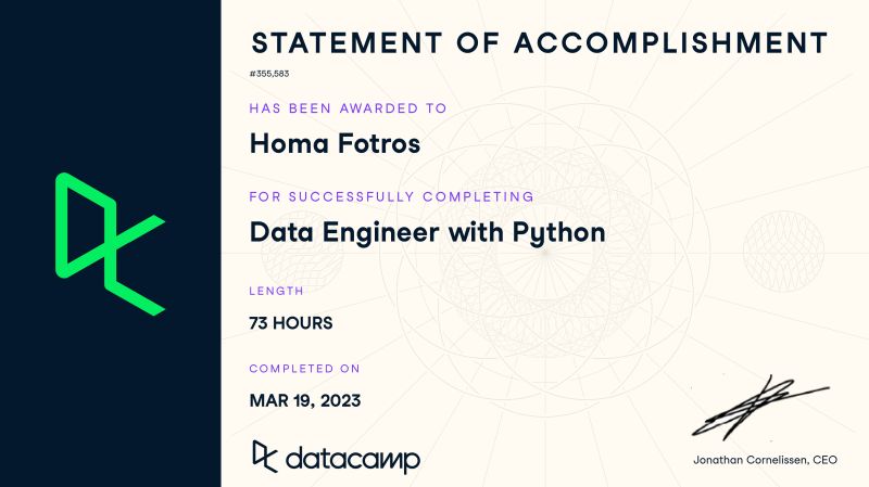 Homayoon F. on LinkedIn: #bigdata #dataengineering #datacamp Homayoon F. on LinkedIn: #bigdata #dataengineering #datacamp
