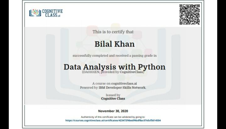 Mansab Khan on LinkedIn: #dataanalysis #python #ibm #cognitiveclass ... Mansab Khan on LinkedIn: #dataanalysis #python #ibm #cognitiveclass ...