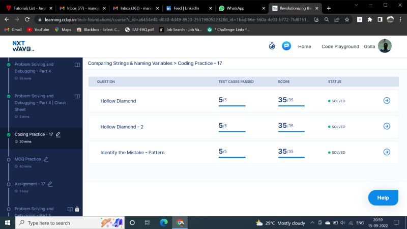 Manoj Golla on LinkedIn: #44day #pythonprogramming #pythoncode #nxtwave Manoj Golla on LinkedIn: #44day #pythonprogramming #pythoncode #nxtwave
