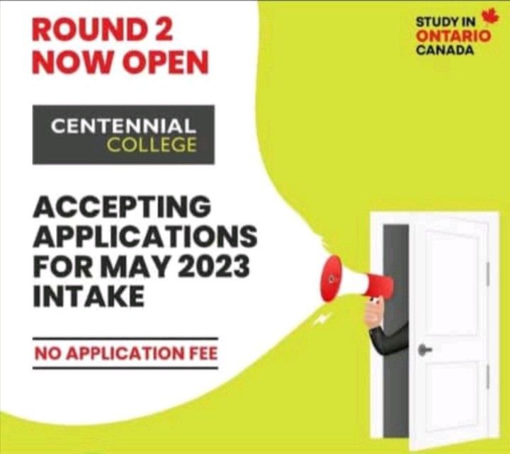 Gaurav Katyal on LinkedIn: Round 2 Now Open Centennial College is ... Gaurav Katyal on LinkedIn: Round 2 Now Open Centennial College is ...