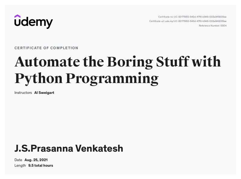 Prasanna Venkatesh J S on LinkedIn: #python #programming #coding Prasanna Venkatesh J S on LinkedIn: #python #programming #coding