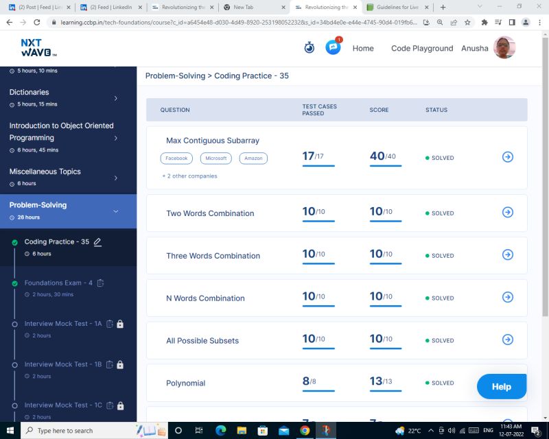 Anusha Baswapuram on LinkedIn: #day30 #30daysofcodechallenge # ... Anusha Baswapuram on LinkedIn: #day30 #30daysofcodechallenge # ...