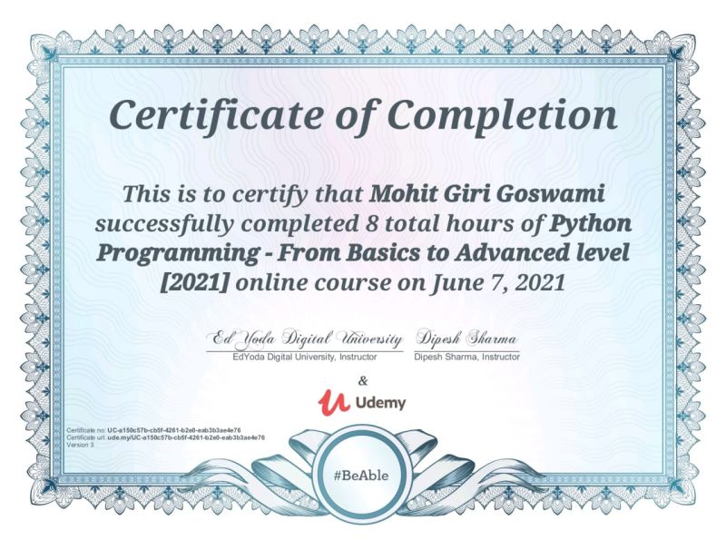 Mohit Giri Goswami on LinkedIn: #learning #python #programming # ... Mohit Giri Goswami on LinkedIn: #learning #python #programming # ...
