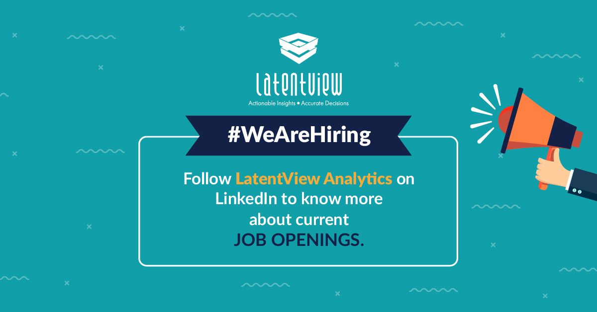 LatentView Analytics on LinkedIn: Careers | LatentView Analytics LatentView Analytics on LinkedIn: Careers | LatentView Analytics