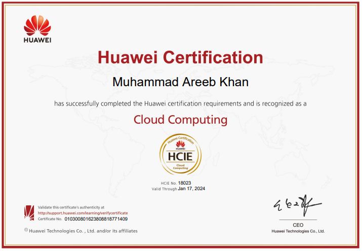 Muhammad Areeb khan on LinkedIn: #hcie #cloudcomputing | 37 comments Muhammad Areeb khan on LinkedIn: #hcie #cloudcomputing | 37 comments