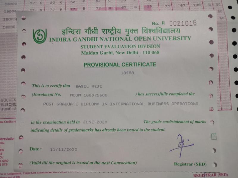 BASIL REJI on LinkedIn: Got diploma in international business ... BASIL REJI on LinkedIn: Got diploma in international business ...