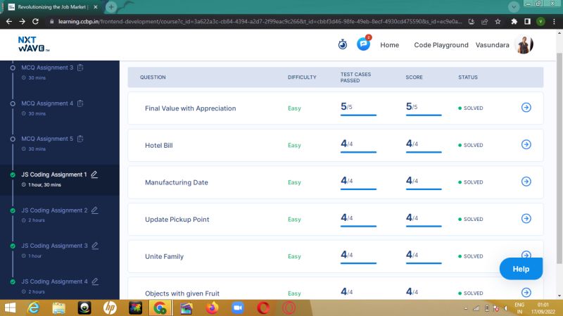 Vasu K on LinkedIn: #day11 #100daysofcodechallenge #ccbp #nxtwave # ... Vasu K on LinkedIn: #day11 #100daysofcodechallenge #ccbp #nxtwave # ...