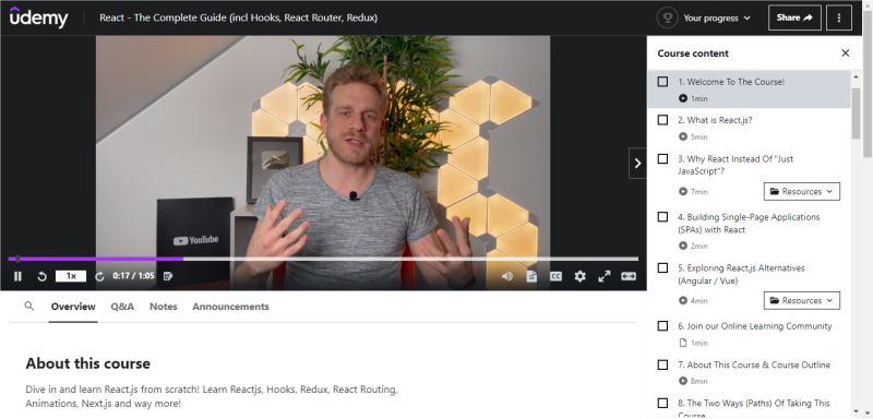 Taha Abdallah on LinkedIn: #reactjs #udemy #learning #webdevelopment Taha Abdallah on LinkedIn: #reactjs #udemy #learning #webdevelopment