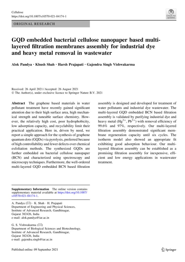 khush shah on LinkedIn: #springer #research khush shah on LinkedIn: #springer #research