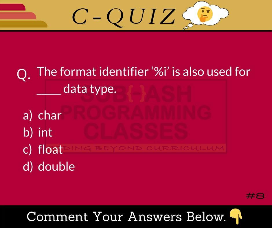 Subhash Programming Classes on LinkedIn: #programmingquiz #programmer # ... Subhash Programming Classes on LinkedIn: #programmingquiz #programmer # ...