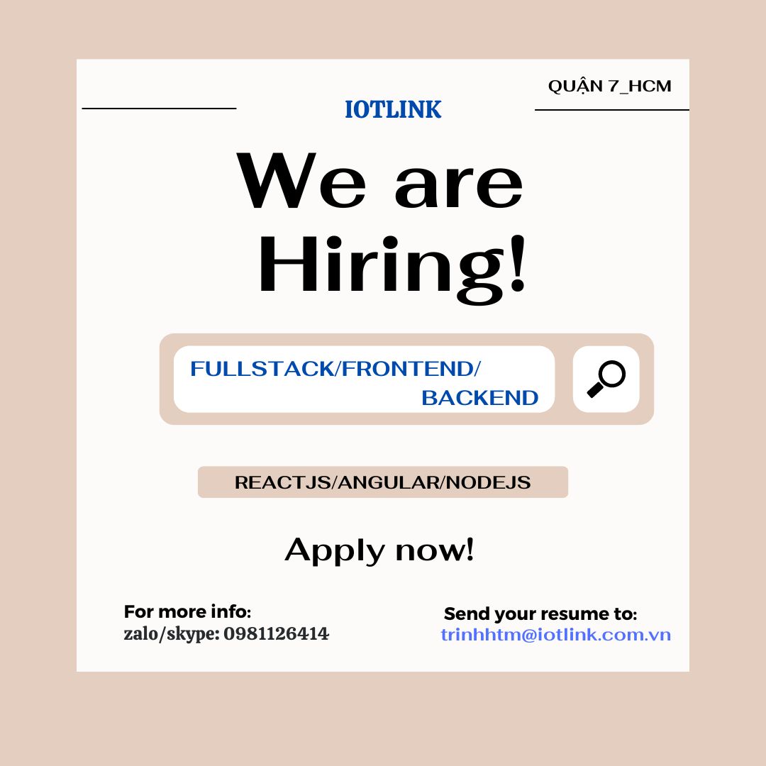 Hồ Thị Mỹ Trinh on LinkedIn: #fullstack #backend #frontend #hcm #job ... Hồ Thị Mỹ Trinh on LinkedIn: #fullstack #backend #frontend #hcm #job ...