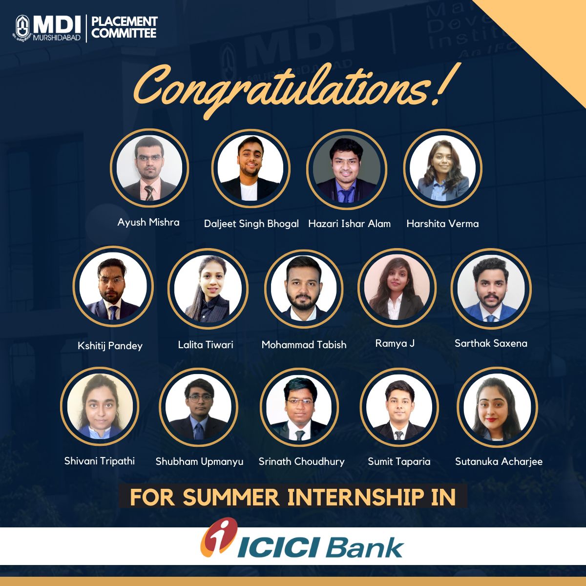 Srinath Choudhury on LinkedIn: Hello connections, I am grateful to MDI ... Srinath Choudhury on LinkedIn: Hello connections, I am grateful to MDI ...