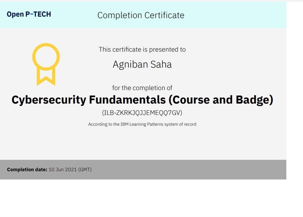 Agniban Saha on LinkedIn: #cybersecurity #ibm #ibmcloud #cyberattack Agniban Saha on LinkedIn: #cybersecurity #ibm #ibmcloud #cyberattack