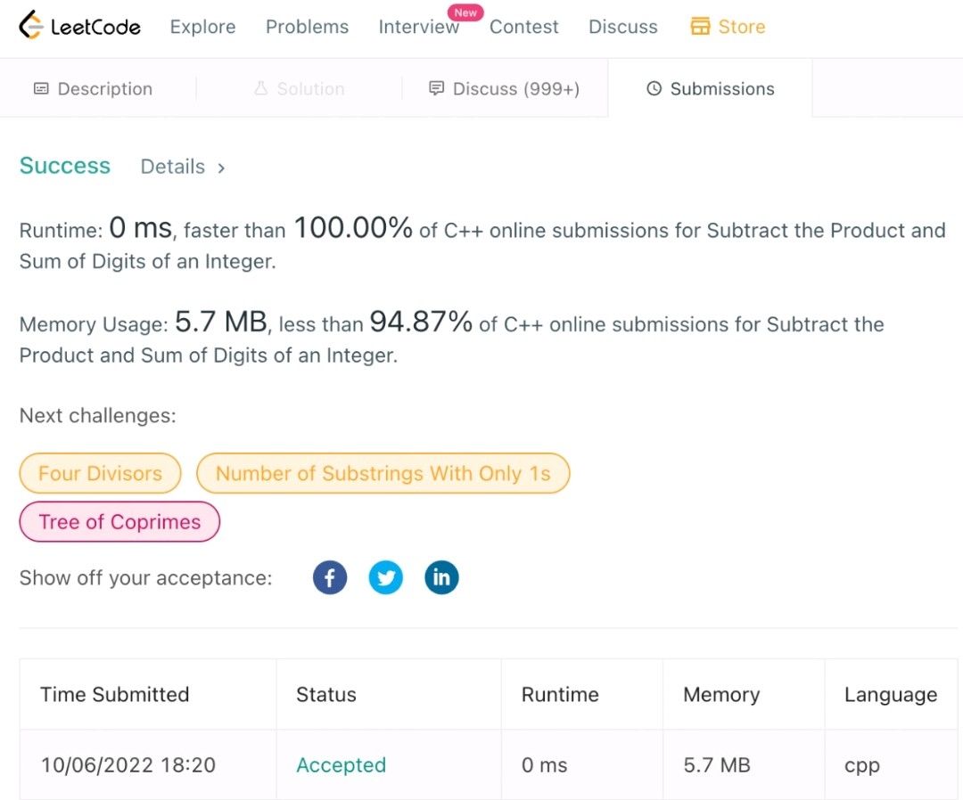 Trivesh Sharma on LinkedIn: Okay day one at LeetCode journey. Hope will ... Trivesh Sharma on LinkedIn: Okay day one at LeetCode journey. Hope will ...
