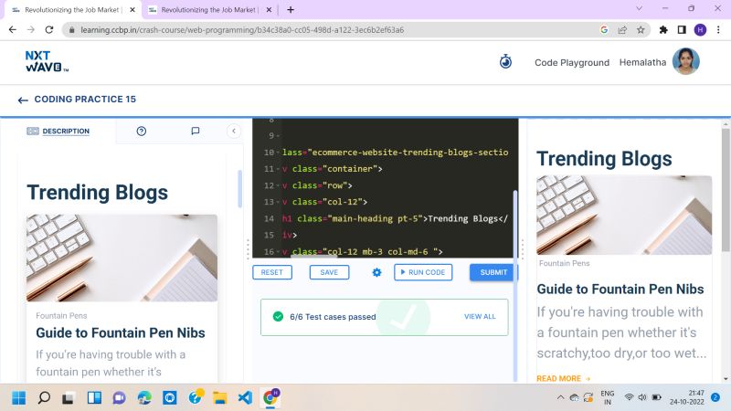 Hemalatha Boini on LinkedIn: #day29 #30daysofcode #nxtwave #html #css # ... Hemalatha Boini on LinkedIn: #day29 #30daysofcode #nxtwave #html #css # ...