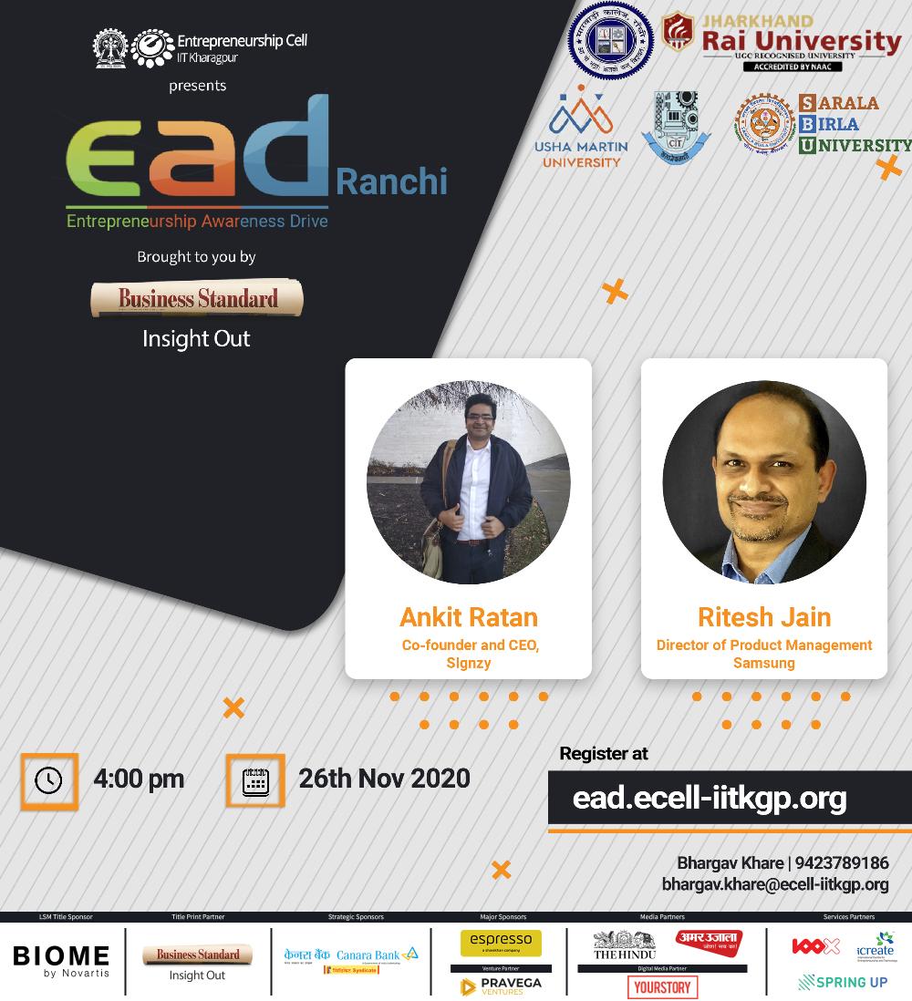 Sarthak Chauhan on LinkedIn: #ecell #kgp #ead #innovation # ... Sarthak Chauhan on LinkedIn: #ecell #kgp #ead #innovation # ...