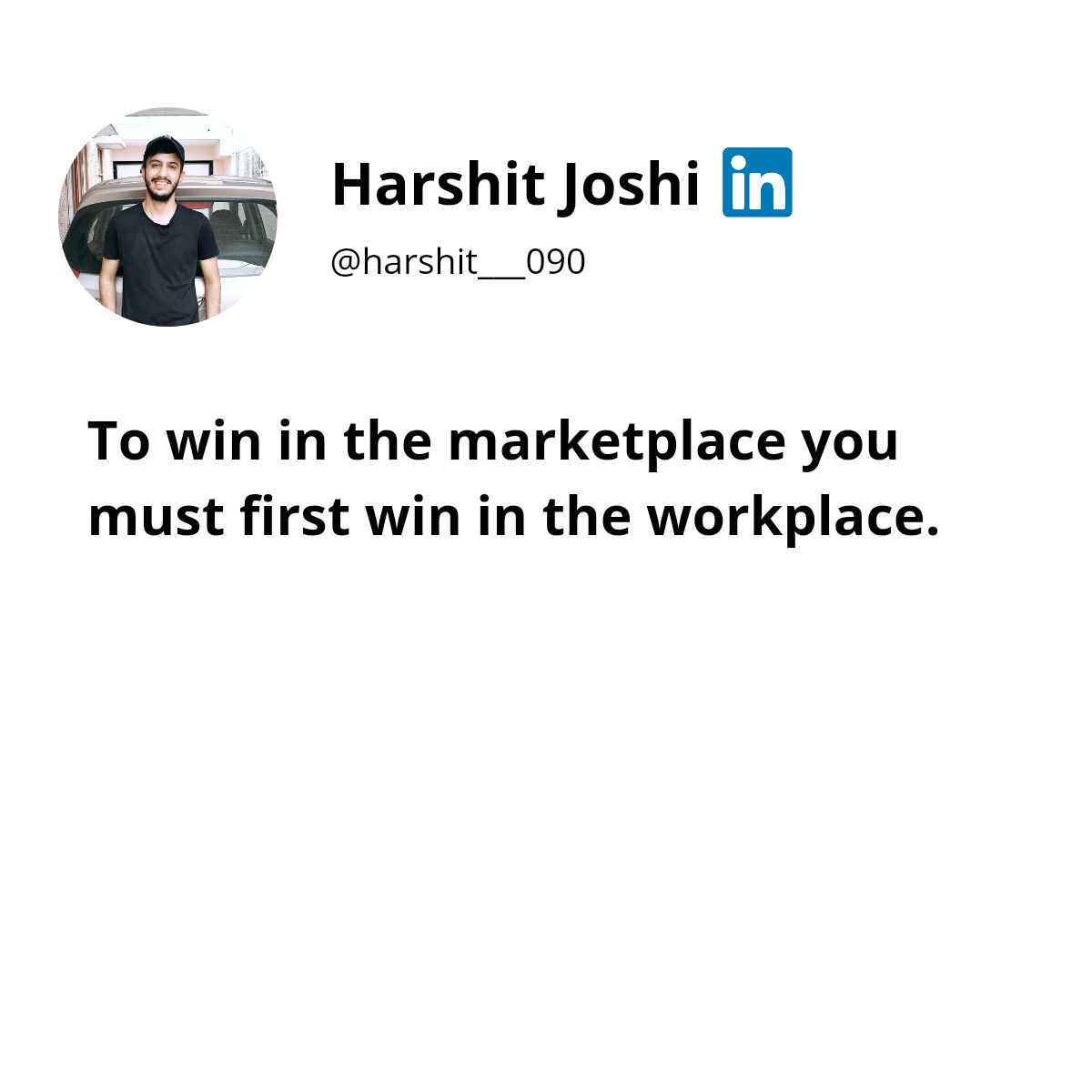 Harshit Joshi on LinkedIn: Agree? Harshit Joshi on LinkedIn: Agree?