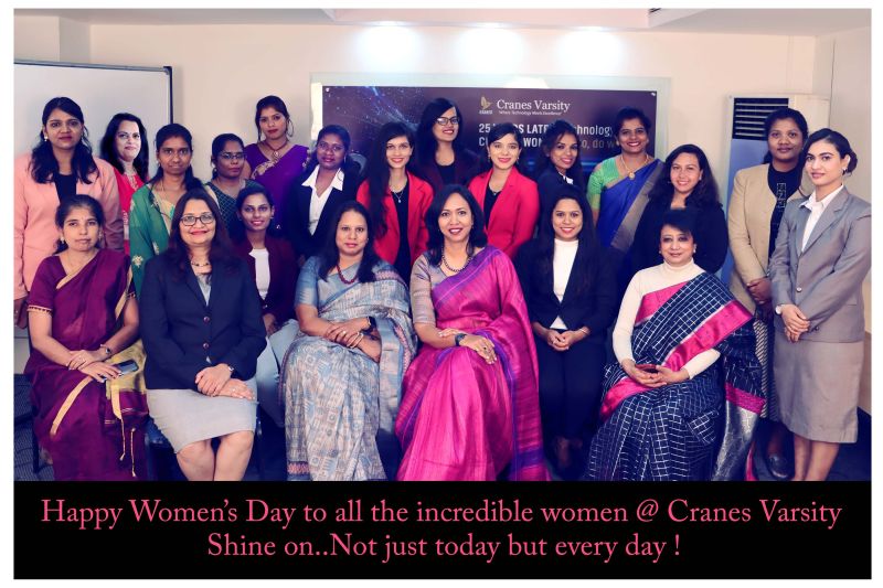 Arpita Mitra on LinkedIn: #happywomenday #cranesvarsity #teamwork # ... Arpita Mitra on LinkedIn: #happywomenday #cranesvarsity #teamwork # ...