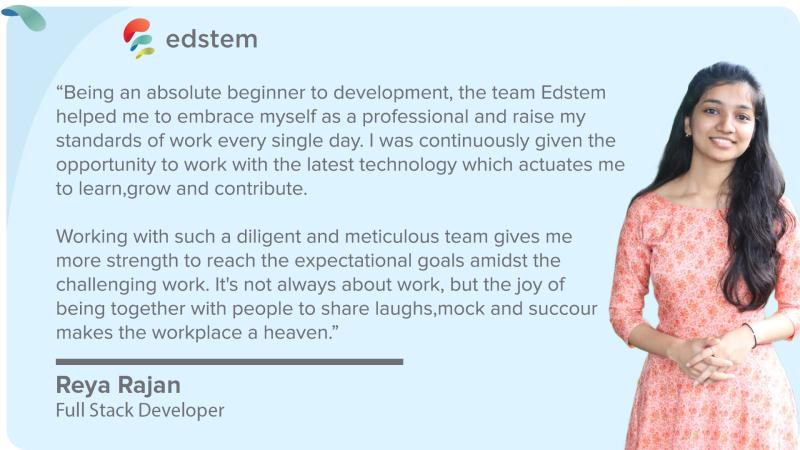 Edstem Technologies on LinkedIn: #meettheteam #edstem Edstem Technologies on LinkedIn: #meettheteam #edstem