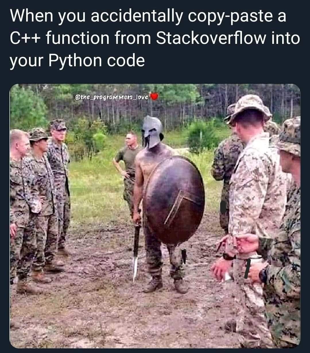 Python on LinkedIn: #cplus #python #copypaste #stackoverflow Python on LinkedIn: #cplus #python #copypaste #stackoverflow