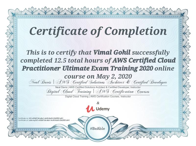 Vimal Gohil on LinkedIn: #awstraining Vimal Gohil on LinkedIn: #awstraining