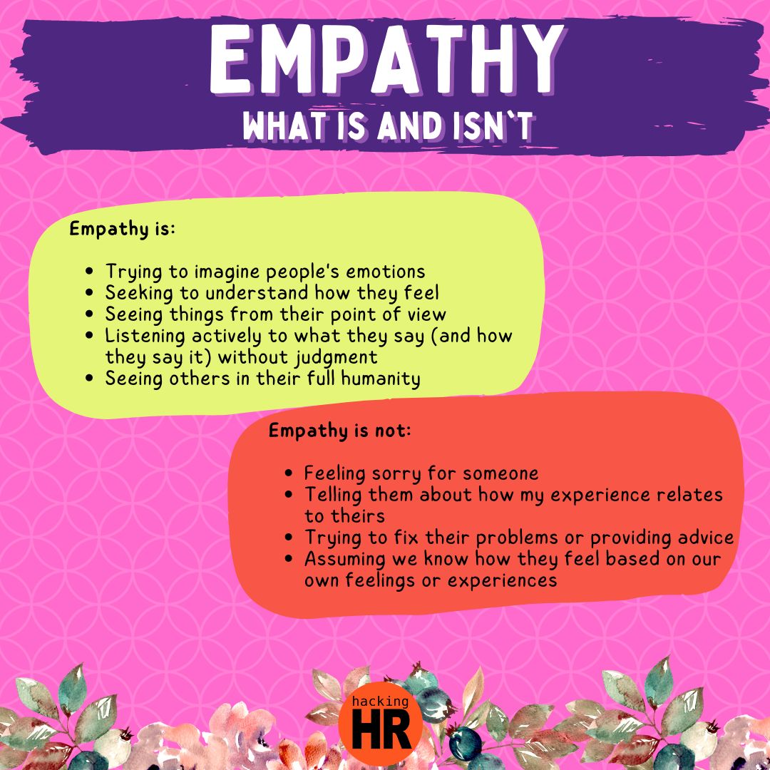 Hacking HR on LinkedIn: #empathy #empathyatwork #hackinghr Hacking HR on LinkedIn: #empathy #empathyatwork #hackinghr