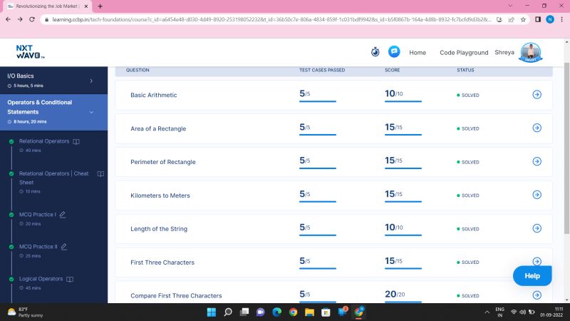 Nemalipuri Shreya on LinkedIn: #python #coding #ccbpian #ccbp #nxtwave ... Nemalipuri Shreya on LinkedIn: #python #coding #ccbpian #ccbp #nxtwave ...