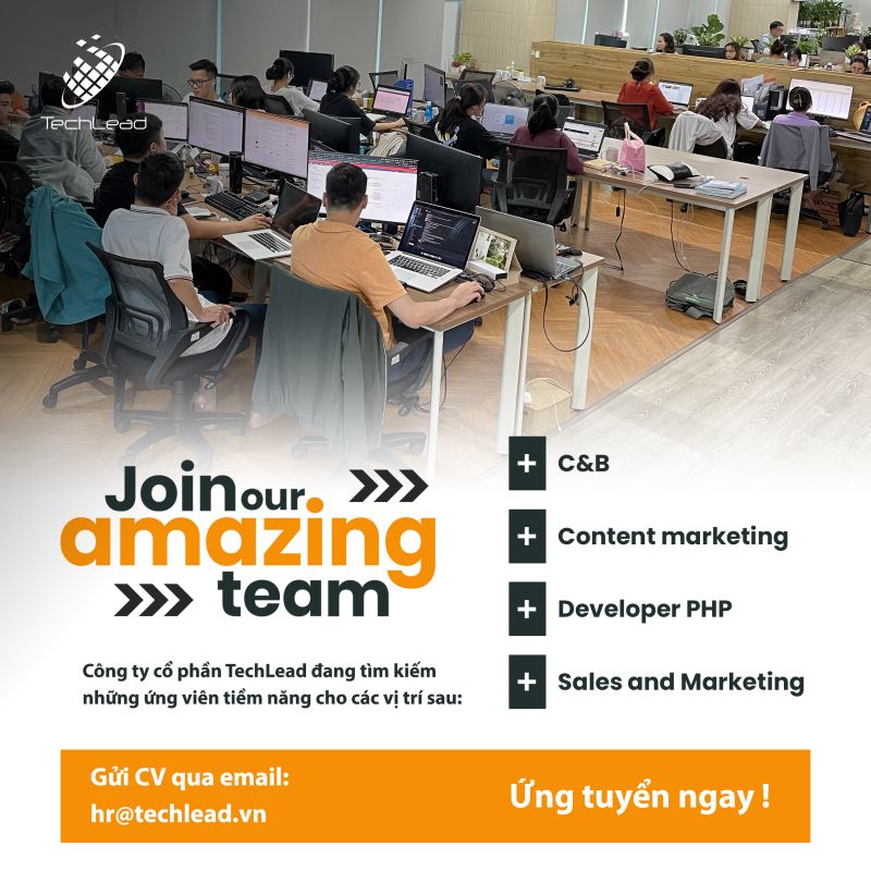 TechLead on LinkedIn: #it #techlead #tuyendung #recruiting #marketing # ... TechLead on LinkedIn: #it #techlead #tuyendung #recruiting #marketing # ...