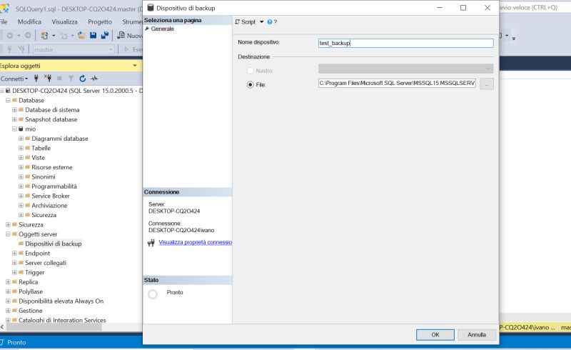 Ivano Natalini on LinkedIn: #sqlserver #sql #tsql #backup #server # ... Ivano Natalini on LinkedIn: #sqlserver #sql #tsql #backup #server # ...